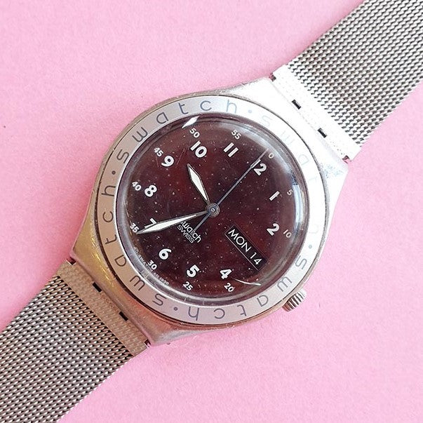 Vintage Swatch Irony SOMMELIER YGS707 Watch for Her | 90s Swiss Watch – Watches for Women Brands