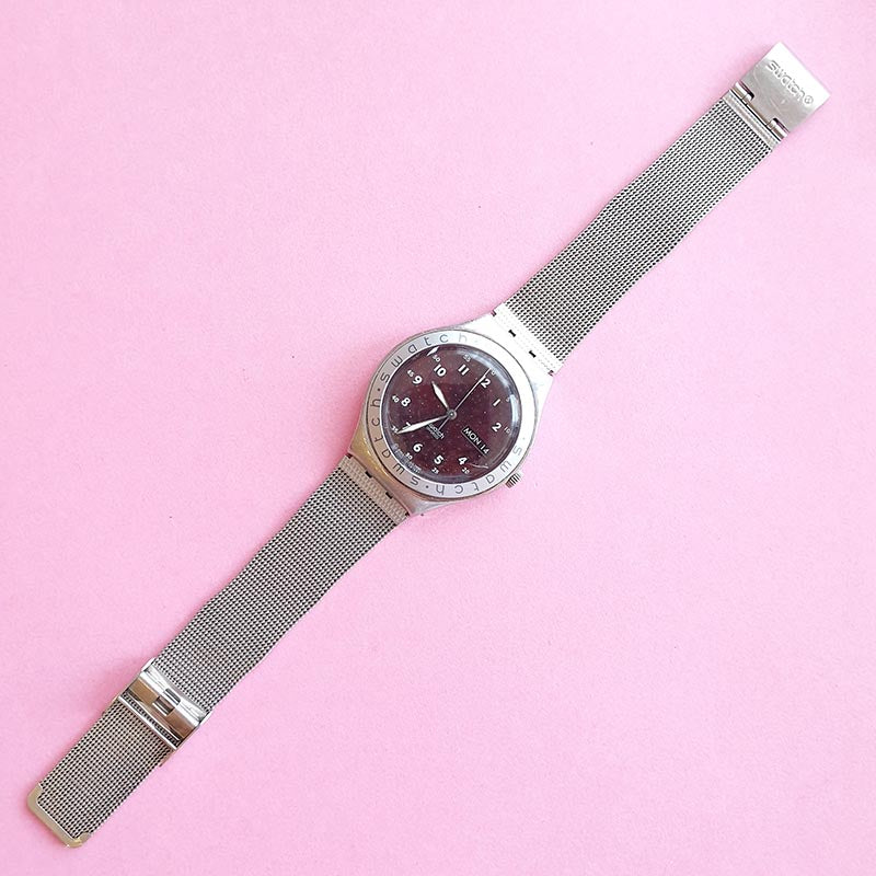 Vintage Swatch Irony SOMMELIER YGS707 Watch for Her | 90s Swiss Watch – Watches for Women Brands