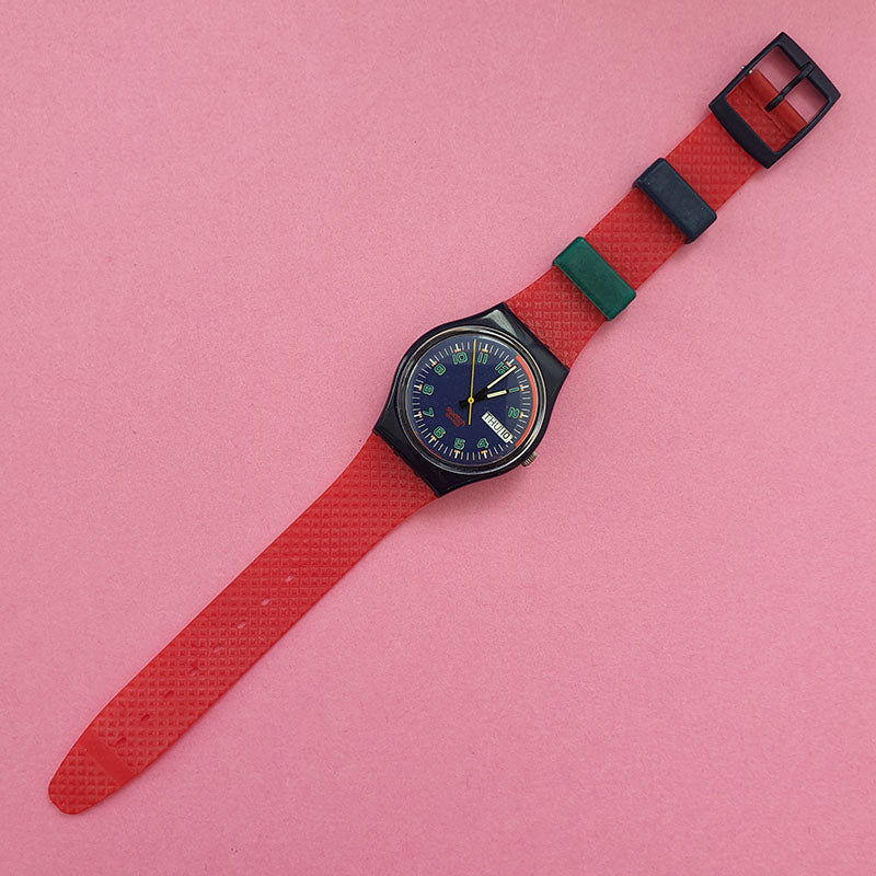 Vintage Swatch GOOD SHAPE GN704 Watch for Women | 90s Rare Swatch Gent ...