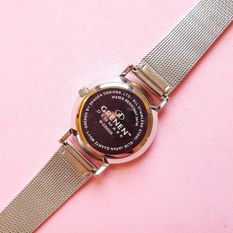 Vintage Two-tone Grenen by Skagen Watch for Women | Minimalist Watch ...