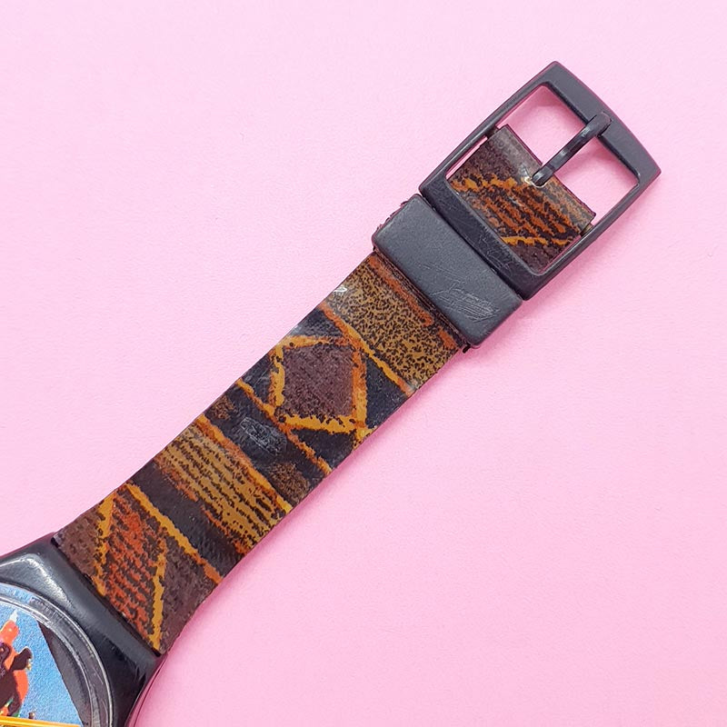 Vintage Swatch TAXI STOP GB410 Watch for Her | Swatch Gent Originals ...